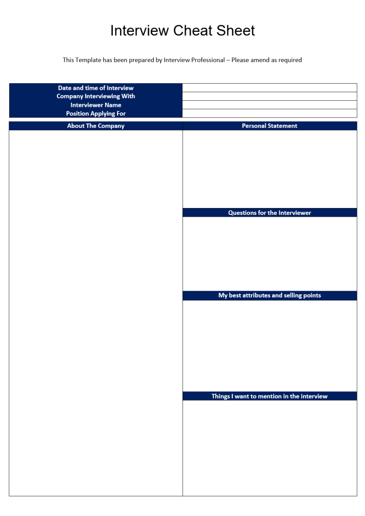 Revision Planner: Prepare Smarter for Your Next Interview